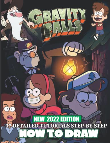 How to Draw Grávity Fálls Cartoon Characters #2: Learn to Draw 37 ...