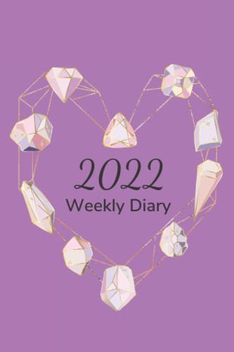 2022 Weekly Diary: Week To Week Diary With Lined Journaling Pages by I ...