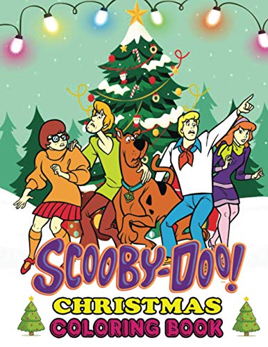 Scooby-Doo Christmas Coloring Book: Great Coloring Book with High ...