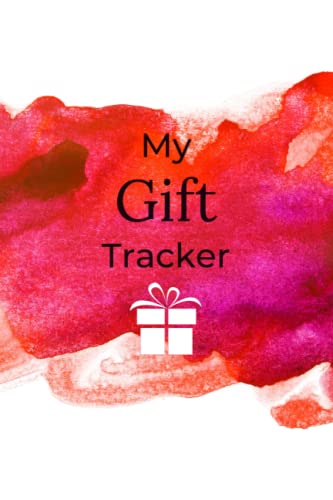 My Gift Tracker: Gift Tracker Logbook, with Index 100 Entries, 110 ...