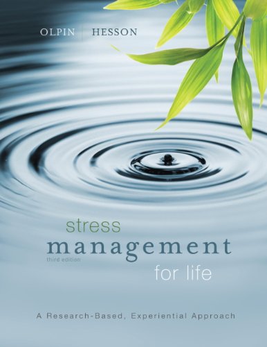 Journal for Olpin/Hesson's Stress Management for Life, 3rd by Michael ...