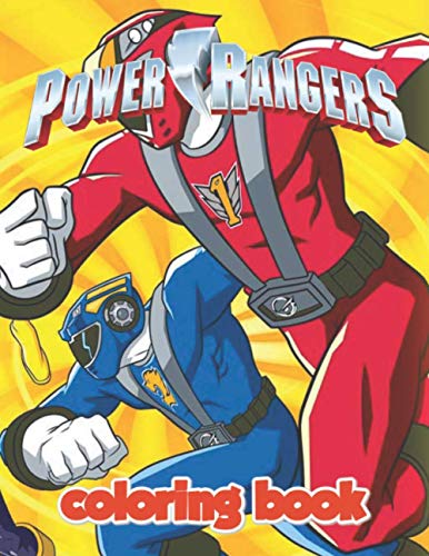 Power Rangers Coloring Book: Great Gifts For Kids Who Love Power ...