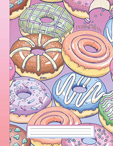 Draw&Write: Lined Paper with Drawing Space Primary Notebook for Kids ...