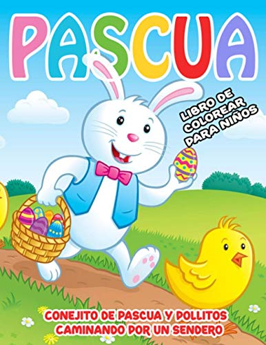 Pascua libro de colorear para niños: Un libro para colorear de Pascua ...