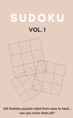 SUDOKU VOL 1: 120 SUDOKU puzzles easy to very hard by Ay! Papel | Goodreads