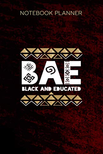 Notebook Planner BAE Black and Educated Black History Month Men ...