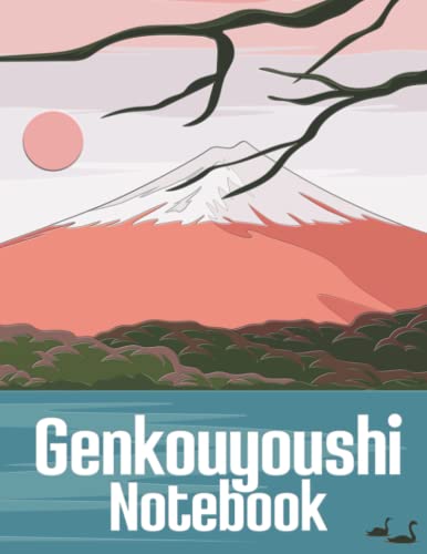 Genkouyoushi Notebook: Genkouyoushi Writing Practice Paper with Dot ...