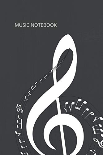 Music notebook: Modern sheet music book for music learning by Gerard ...