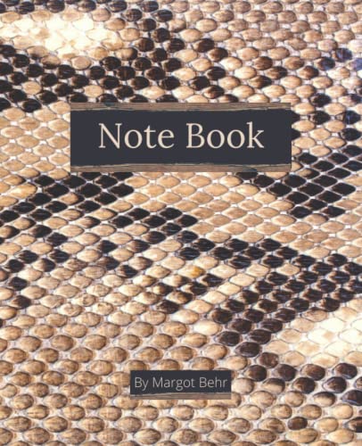 Note Book: Python inspired design on the cover & interior graphics of ...