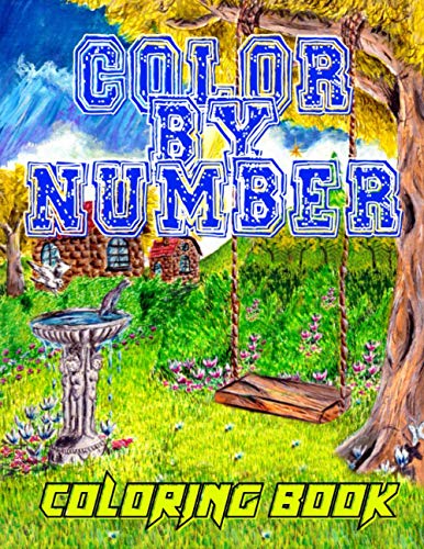 Color By Number Coloring Book: Color By Number Activity Book For Kids ...
