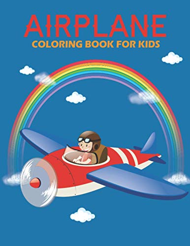 Airplane coloring book for kids: An kids Coloring Book With Stress ...