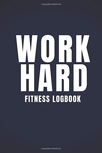 Work Hard: Motivational , Colorful, Unique, Fitness Journal, Diary, Log ...