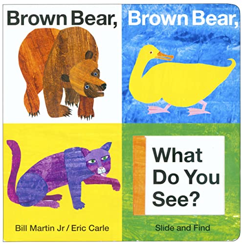 Brown Bear, Brown Bear What Do You See? Slide and See by Eric Carle ...