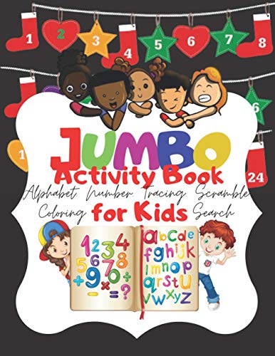 Jumbo Activity Book for Kids: Giant Activity Book for Teen kids Aged 4 ...