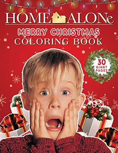Home Alone Coloring Book: Perfect Christmas Gift For Kids And Adults ...