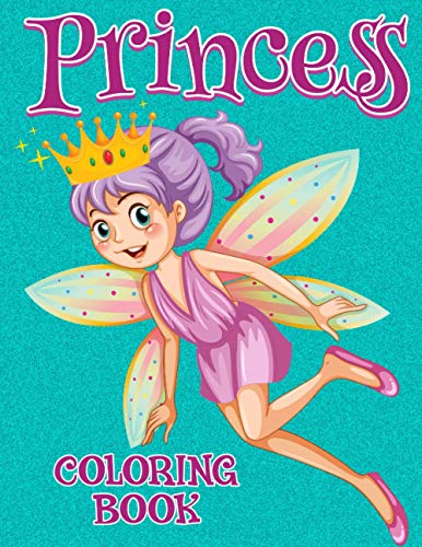 Princess Coloring Book: Best Princess Coloring Book Pretty Princesses ...