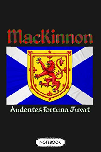 Clan Mackinnon Clan Scotland Flag Notebook: Planner, Diary, Lined ...