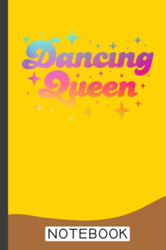 Disco Party 70s Fancy Dress Dancing Queen Notebook: Dance Journal ...