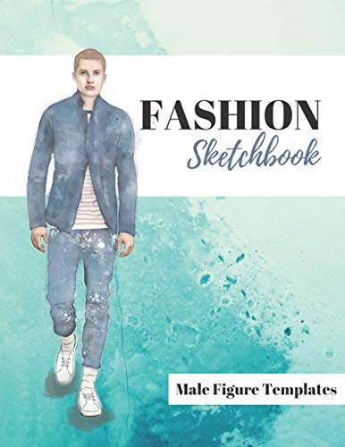 Fashion Sketchbook Male Figure Templates: a collection of Male Croquis ...