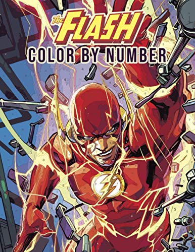 The Flash Color by Number: Action, Adventure, Drama TV Series ...