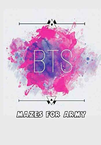 bts mazes for army: BTS mazes Book: Bangtan Boys mazes Books for KPOP ...