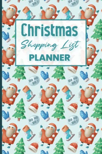 Christmas Shopping List Planner: Christmas Shopping Tracker, Christmas ...