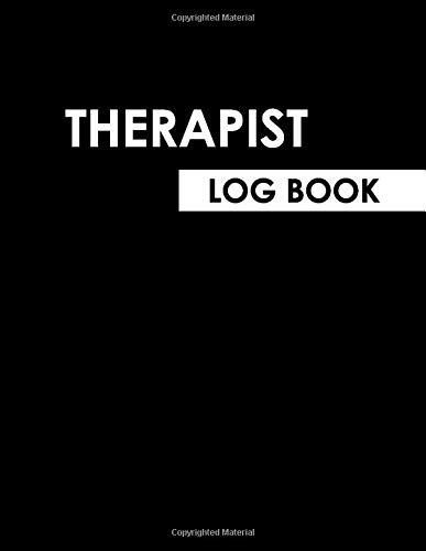 Therapist Log Book: Therapist Supervision Notebook, Psychotherapist ...