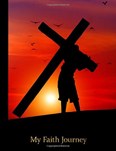 My Faith Journey: 'Thoughts & Reflections' Lined Journal with small ...