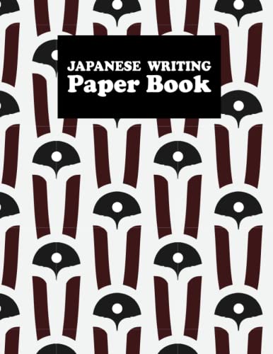 Japanese Writing Paper Book: Kanji Writing Practice Notebook - Writing ...