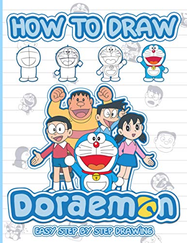How to Draw Doraemon: The 5 Minute Drawing Guide Doraemon Unofficial by ...