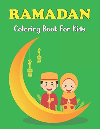 Ramadan Coloring Book For Kids: Cute Ramadan Coloring Activity Book ...