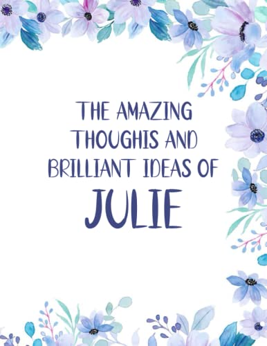 The Amazing Thoughts And Brilliant Ideas Of Julie: Cute Personalized ...