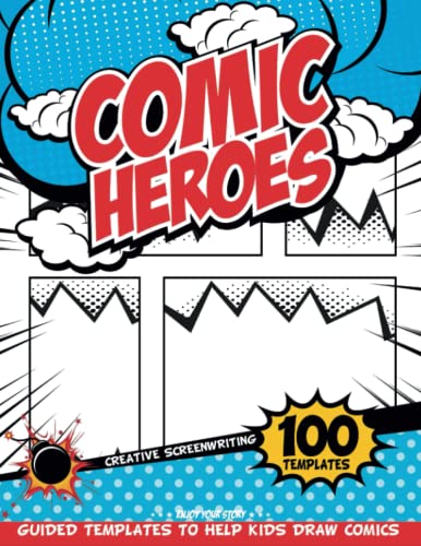 Storyboards For Kids: Blank Comic Book To Make Your Own Animation ...