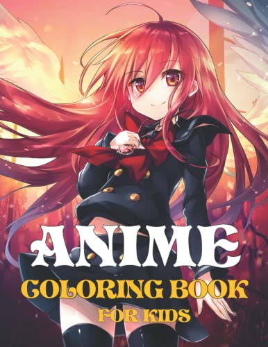 Anime Coloring Book: Cute Anime and Manga Coloring Book for Kids and ...