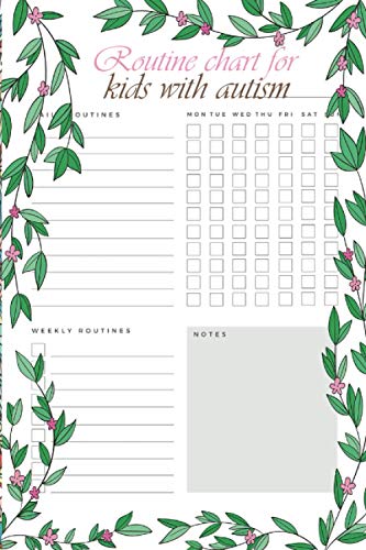 routine chart for kids with autism: Get a head start with this routine ...