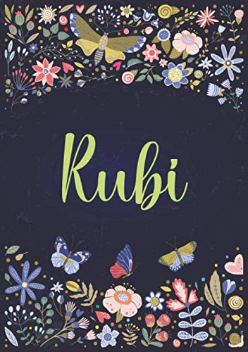 Rubí: Cuaderno de notas A5 | Nombre personalizado Rubí | Regalo de ...