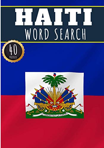 Haiti Word Search: 40 Fun Puzzles With Words Scramble for Adults, Kids ...