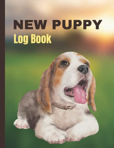 New Puppy Log Book: Basset Hound Dog Vaccination And Pet Wellness ...