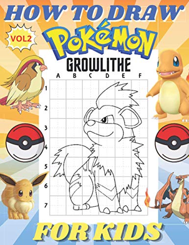 How To Draw POKEMON For Kids: A Funny and Easy Step By Step (Square By ...
