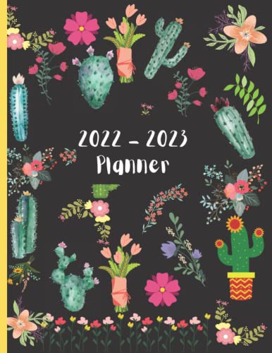 Cactus Planner: Cactus Gift: 2022 Cactus Themed 4 Years Planner With ...