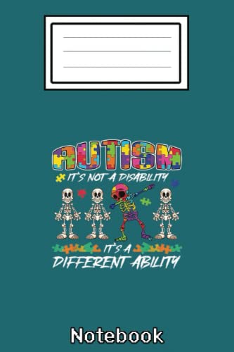 Vintage Autism It_s not a disability Limited Design Notebook: Autism ...