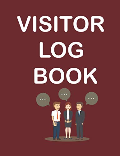 Visitor Log Book: Visitors Signing In Book For Schools, Front Desk ...