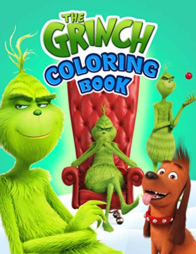 The Grinch Coloring Book: A Coloring Book With Many Illustrations Of ...