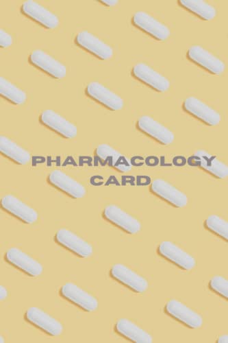 Pharmacology/Drug Flashcard Notepad/Notebook DIY: Made for Medical ...