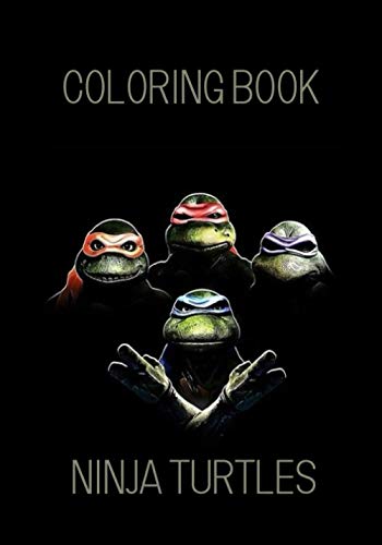 Coloring Book Ninja Turtles: Amazing Coloring Book Ninja Turtles for ...