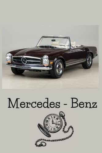 Mercedes-Benz: Notebook 120 pages | "6 x 9" | Collage Lined Pages ...