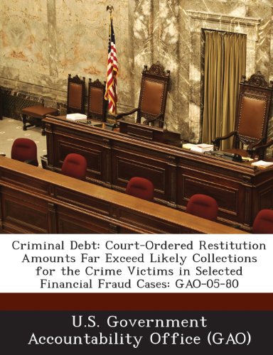 Criminal Debt: Court-Ordered Restitution Amounts Far Exceed Likely ...