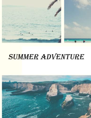 summer adventure: notebook summer adventure great gift for friends page ...