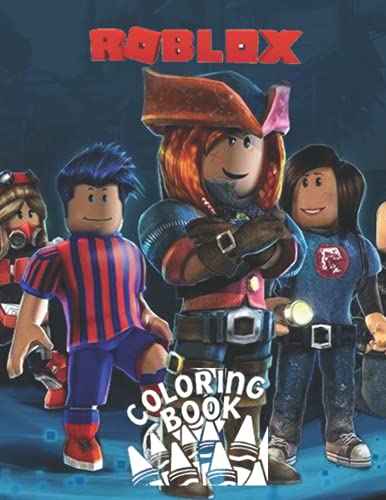 Roblox coloring book: The original book, a New book, LASTER Version ...