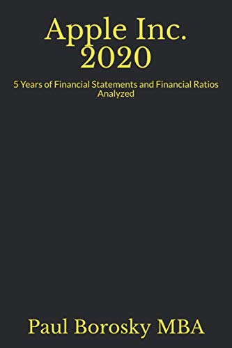 Apple Inc. 2020: 5 Years of Financial Statements and Financial Ratios ...